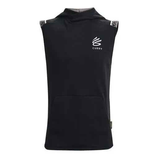 Under Armour Curry Fleece Sleeveless Hoodie - Black