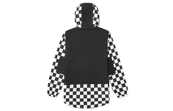 VANS Plaid Hooded Windbreaker Jacket