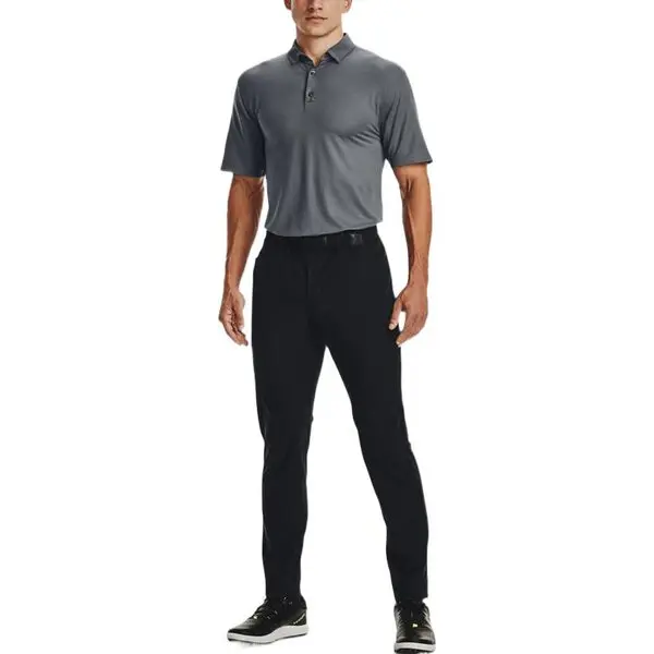 Under Armour Luxe Polo Shirts - Grey