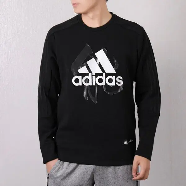 Adidas Crewneck Pullover With Graphic Detail