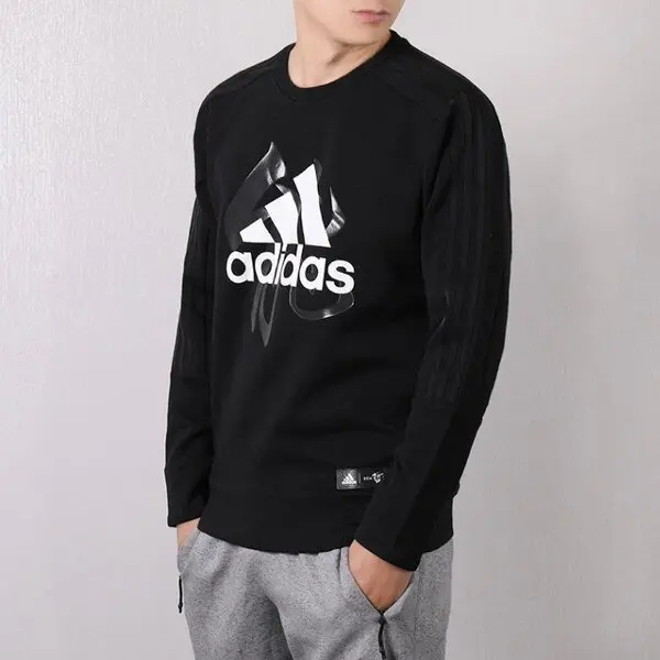 Adidas Crewneck Pullover With Graphic Detail