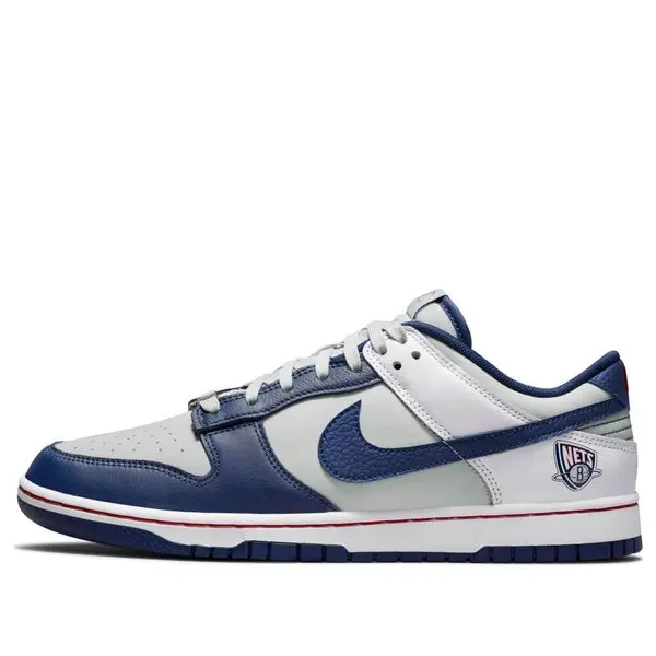 Nike Nba Dunk Low Emb 75th Anniversary Nets Sneakers