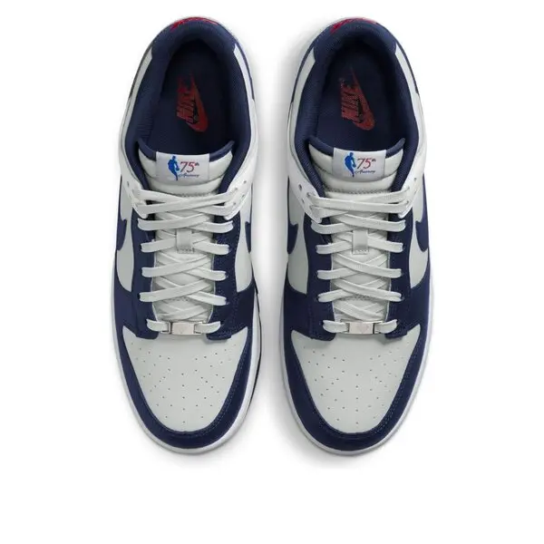 Nike Nba Dunk Low Emb 75th Anniversary Nets Sneakers