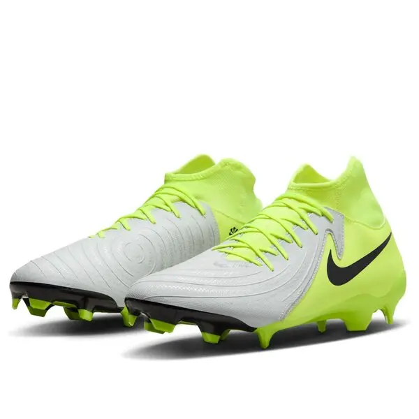 Nike Phantom Luna 2 Academy Mg 'mad Voltage Pack' Football Boots - Metallic Silver/volt/black