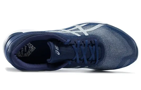 Asics Fuzex Rush Athletic Sneakers - Blue/white
