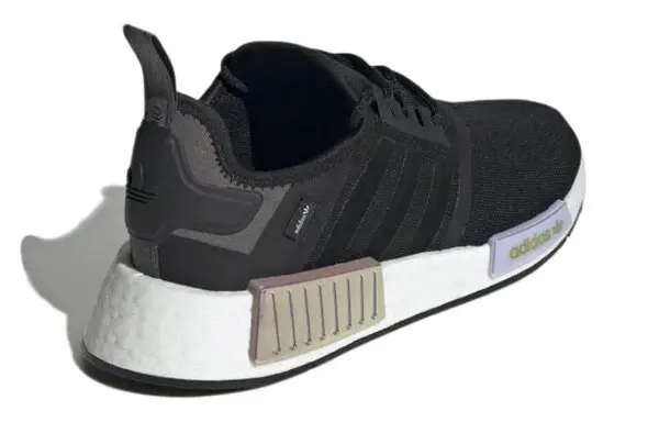 Adidas Nmd_r1 "black Irescent" Sneakers - Black/purple