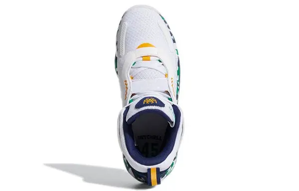 Adidas D.o.n. Issue #3 'utah Home' Basketball Sneakers - Whitegreen