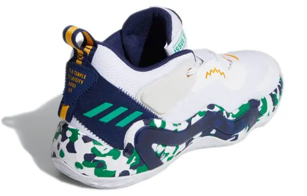 Adidas D.o.n. Issue #3 'utah Home' Basketball Sneakers - Whitegreen