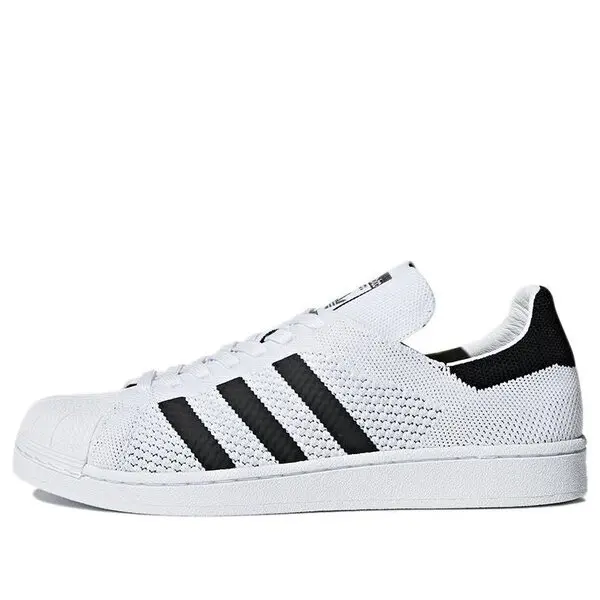 Adidas Originals Superstar Primeknit Sneakers - White/black