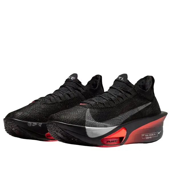 Nike Zoom Alphafly 3 Sneakers - Black/bright Crimson/wolf Grey