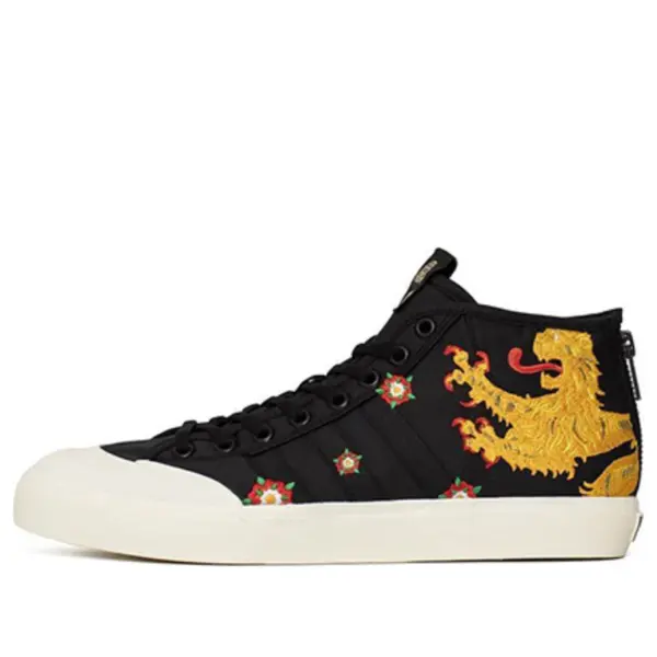 Adidas Footpatrol X Juice X Matchcourt Mid 'dragon' Sneakers - Black