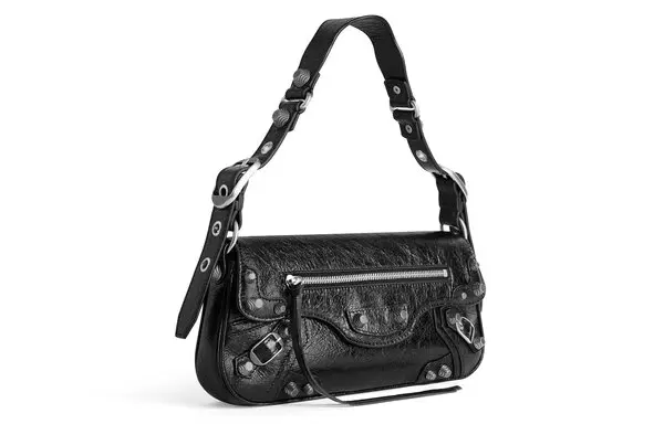 Balenciaga Le Cagole Small Sling Bag - Black