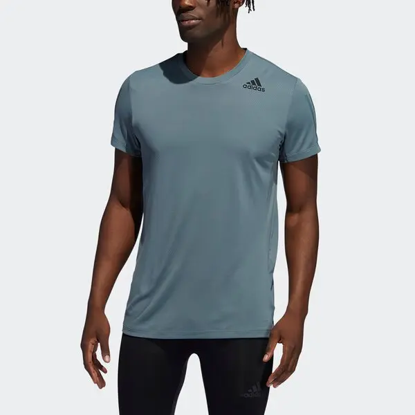 Adidas H.rdy 3s Tee Intense Training Short Sleeve T-shirt - Blue