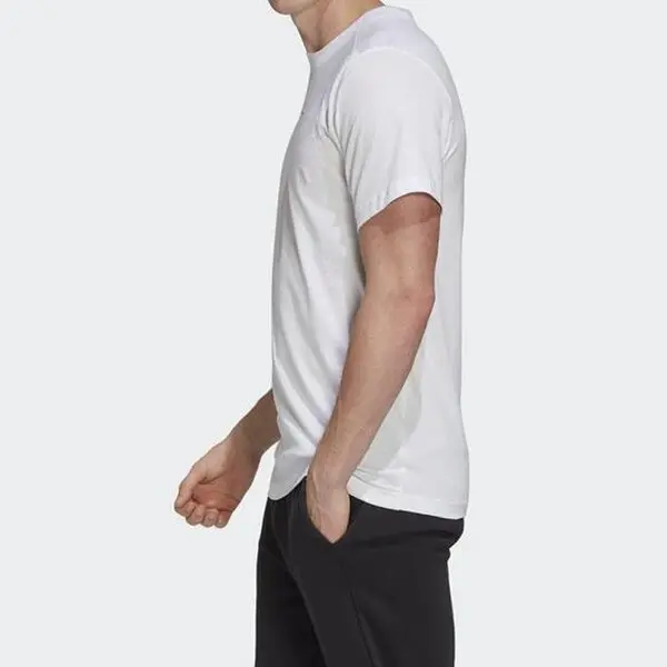 Adidas M 3s Tape Tee Sports Round Neck Short Sleeve