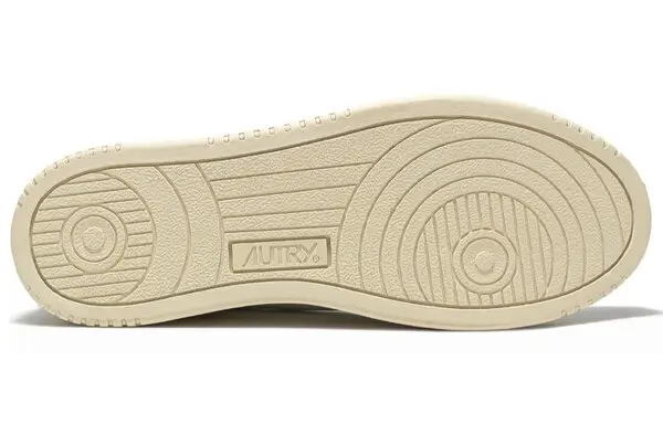 AUTRY Dallas Leather Low Top Sneakers - White/navy