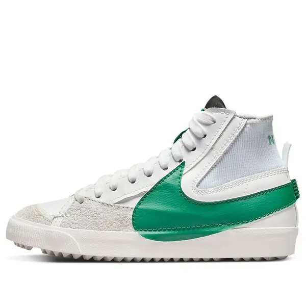 Nike Blazer Mid '77 Jumbo High-top Sneakers - White/green