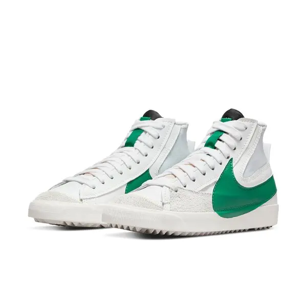 Nike Blazer Mid '77 Jumbo High-top Sneakers - White/green