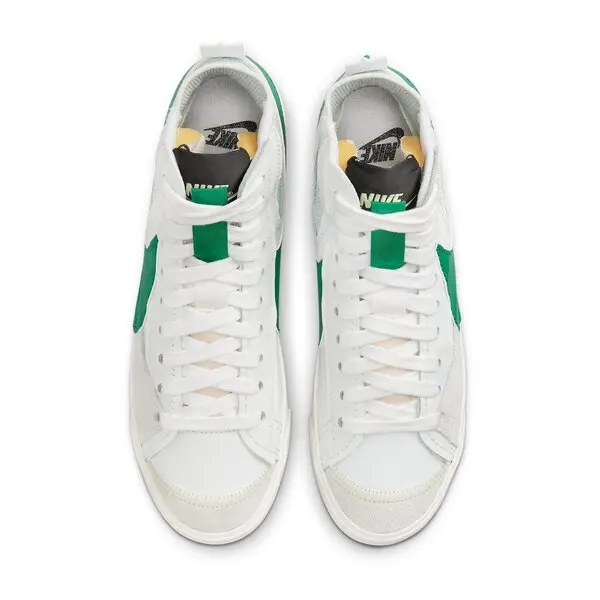 Nike Blazer Mid '77 Jumbo High-top Sneakers - White/green
