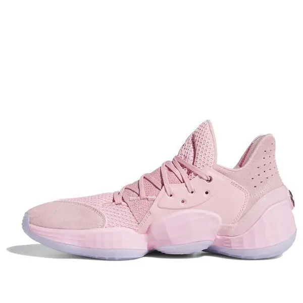Adidas Harden Volume 4 " Lemonade" Athletic Sneakers - Pink