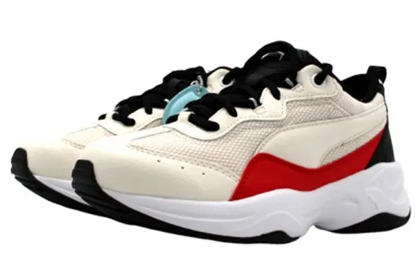 PUMA Cilia Sneakers - White/red/beige