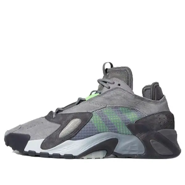 Adidas Streetball High-top Sneakers - Grey/black