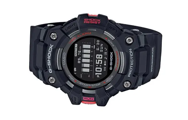 Casio G-shock Digital Smart Watch With Bluetooth Connectivity - Black
