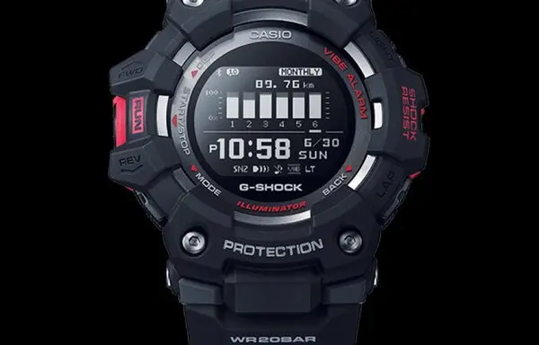 Casio G-shock Digital Smart Watch With Bluetooth Connectivity - Black