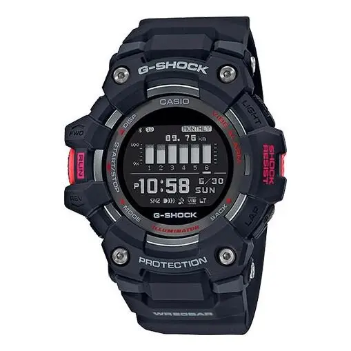Casio G-shock Digital Smart Watch With Bluetooth Connectivity - Black