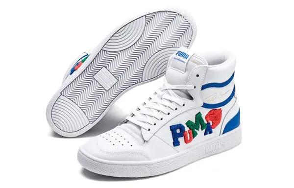 PUMA Ralph Sampson Mid "badges Palace Blue