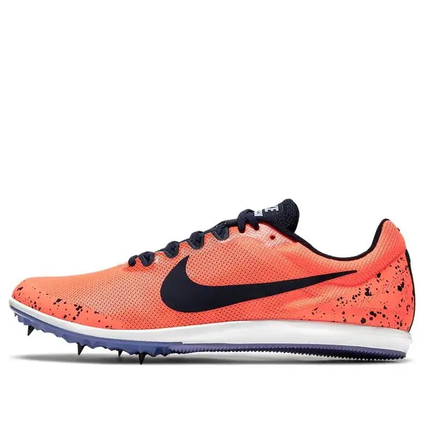 Nike Zoom Rival D Track Spikes - Orange/blue