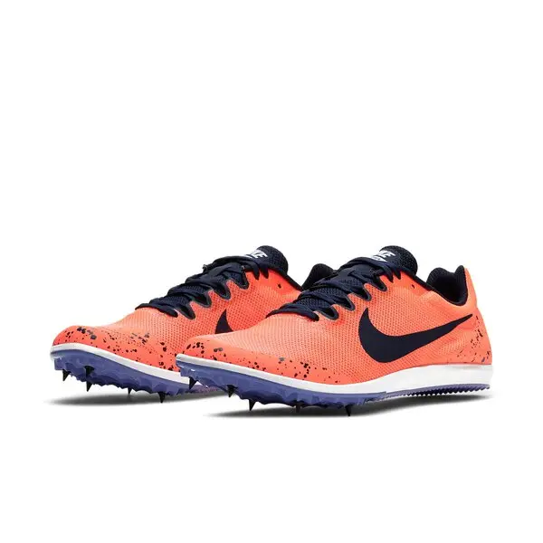 Nike Zoom Rival D Track Spikes - Orange/blue
