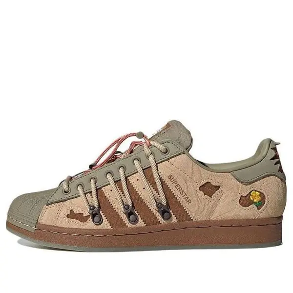 Adidas Originals Superstar X Melting Sadness - Green/brown