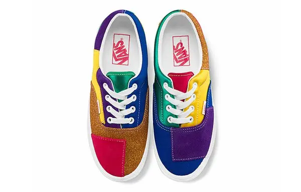 VANS Era Pride Patchwork Sneakers - Multi-color