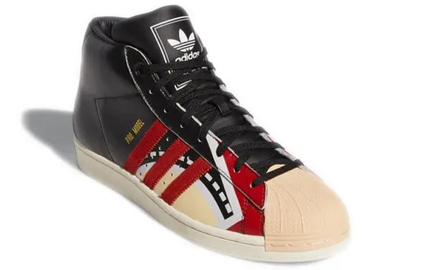 Adidas Jasmine Jones X Pro Model High Top Sneakers