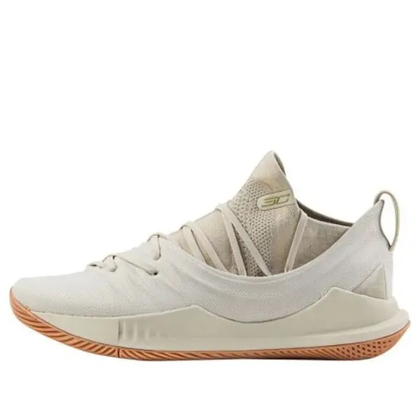 Under Armour Curry 5 "ivory Gum" Basketball Shoes - Grey
