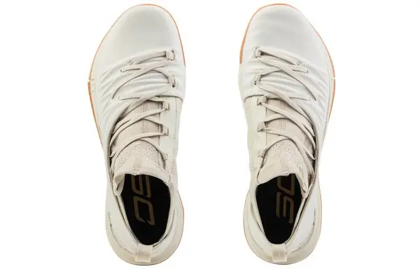 Under Armour Curry 5 "ivory Gum" Basketball Shoes - Grey