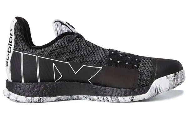 Adidas Harden Volume 3 Athletic Sneakers - Black