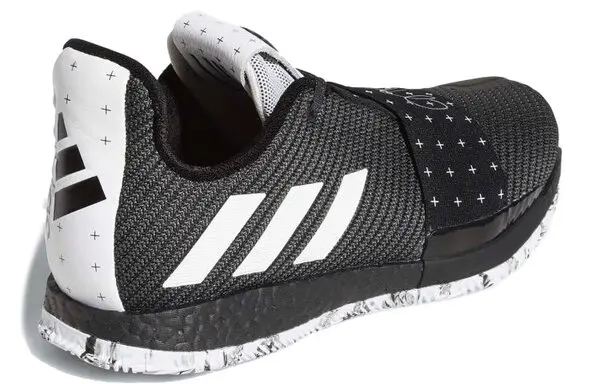 Adidas Harden Volume 3 Athletic Sneakers - Black