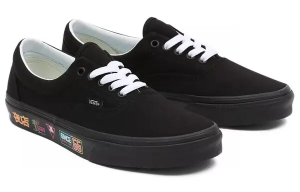 VANS Skate Shoes - Black/white