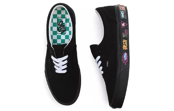 VANS Skate Shoes - Black/white
