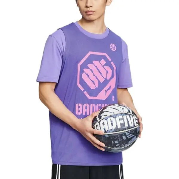 LI-NING X Jon Burgerman Badfive Reversible Basketball Jersey