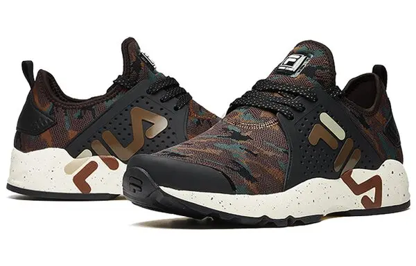FILA Retro Camouflage Lace-up Sneakers