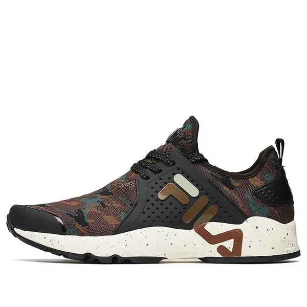FILA Retro Camouflage Lace-up Sneakers