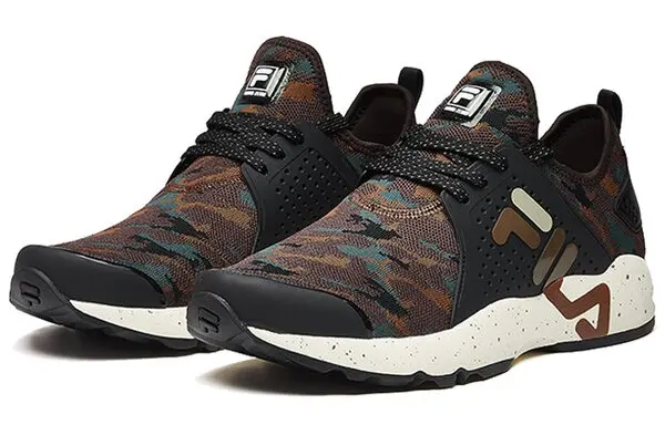 FILA Retro Camouflage Lace-up Sneakers