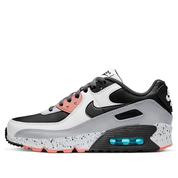 Nike Max 90 Leather Sneakers - Black/white/grey