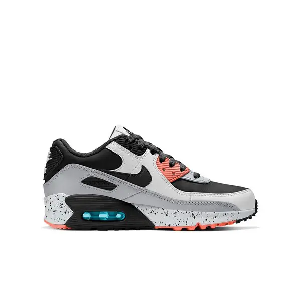 Nike Max 90 Leather Sneakers - Black/white/grey