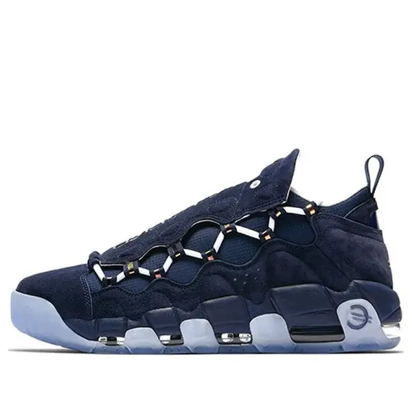 Nike More Money "french Euro" Sneakers - Navy Blue/white