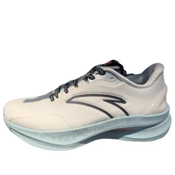 ANTA Athletic Sneakers - Beige/blue/navy