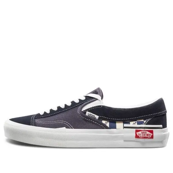 VANS Slip-on Cap Sneakers - Blue/white