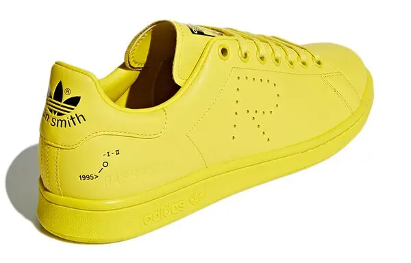 Adidas Raf Simons X Stan Smith "solar " Sneakers - Yellow
